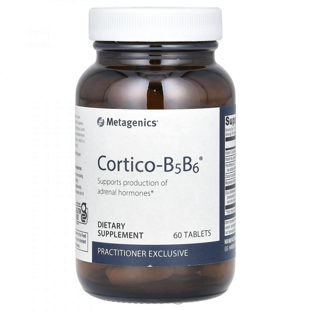Metagenics, Cortico-B5B6®, 60 таблеток