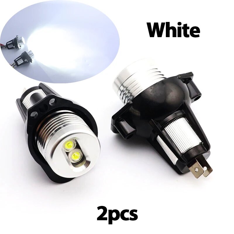 BMW E90 E91 2005-2008 Ангельские Глазки Светодиодные Боковые Габаритные Огни Автомобиля 20 Вт Безошибочный Белый Красный Желт.