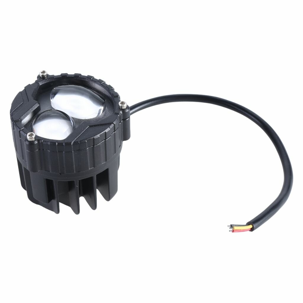 Фары мотоцикла, Двухцветный внешний светодиодный прожектор для внедорожных мотоциклов