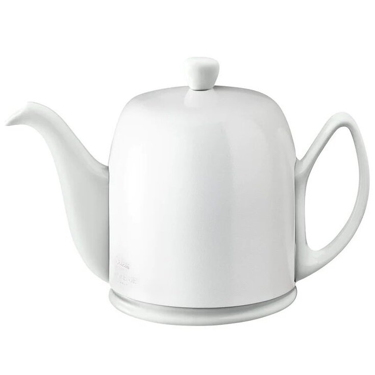 Чайник заварочный Degrenne Salam Monochrome Théière 6 tasses cloche blanche 242322