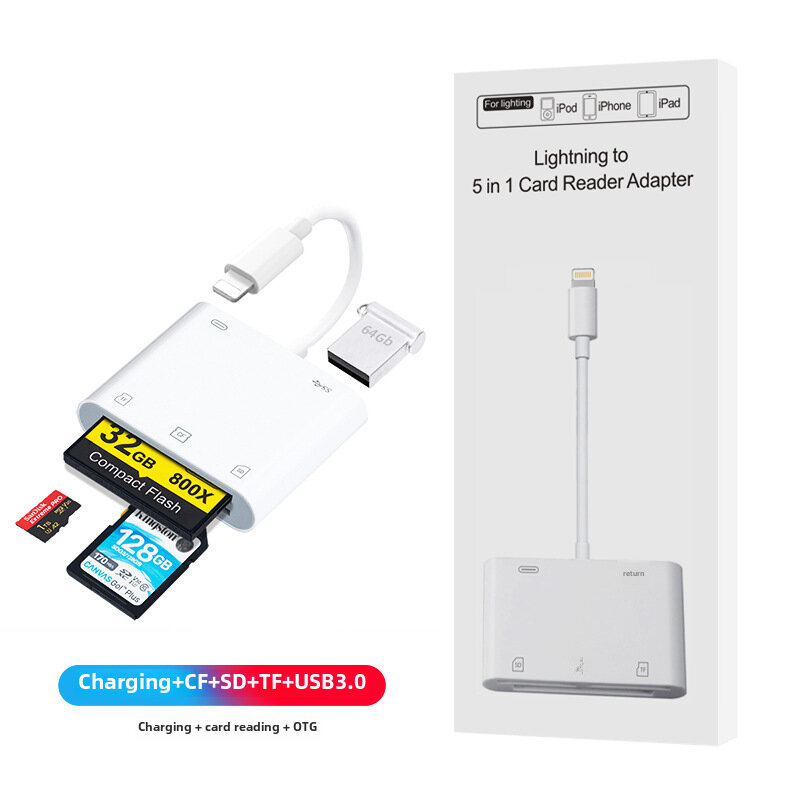 Адаптер для карт памяти Neutral, для Apple, USB 2.0, ABS, цвет Pingguo