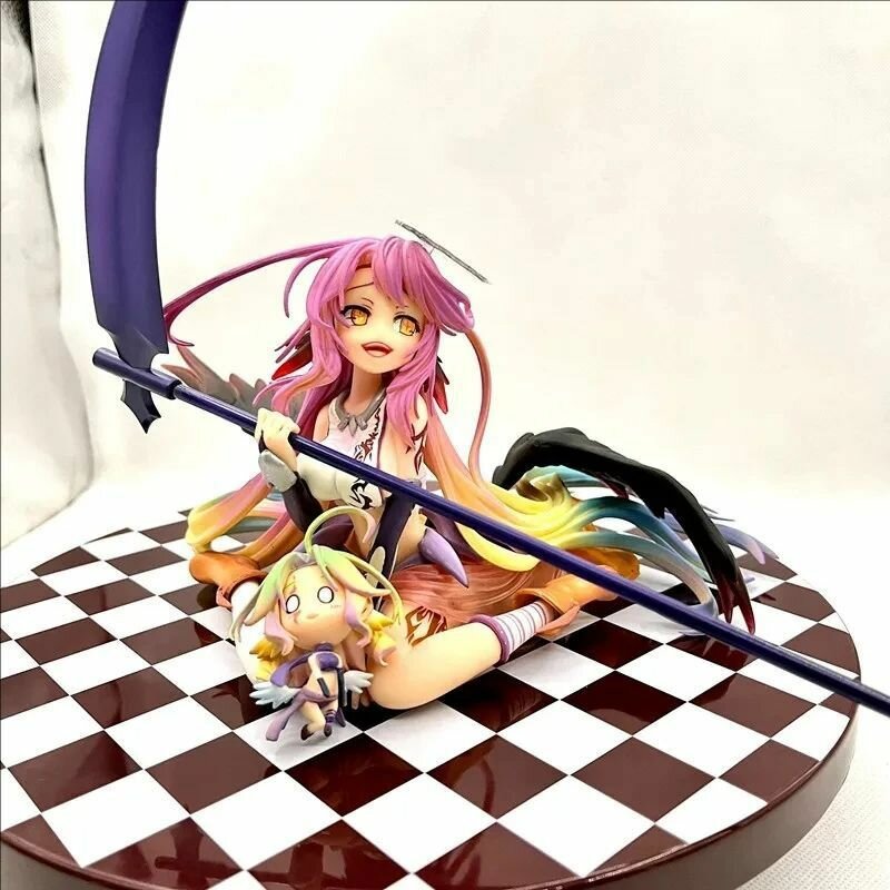 Фигурка аниме 18+ сексуальная девушка (No Game No Life Jibril Angel Wings)13cm-пакет with box