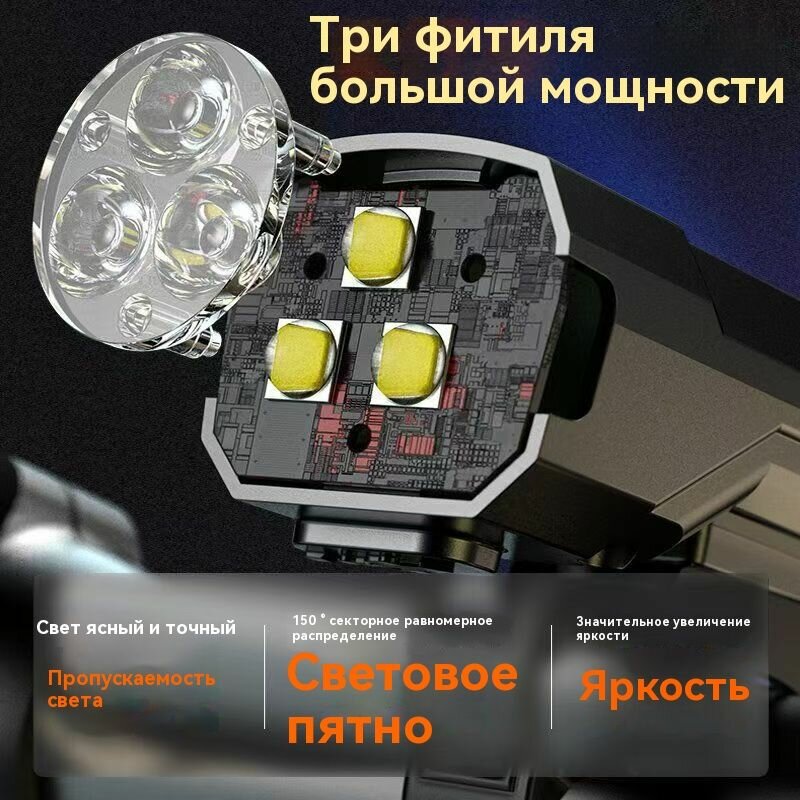 Фара передняя для велосипеда — фото 1