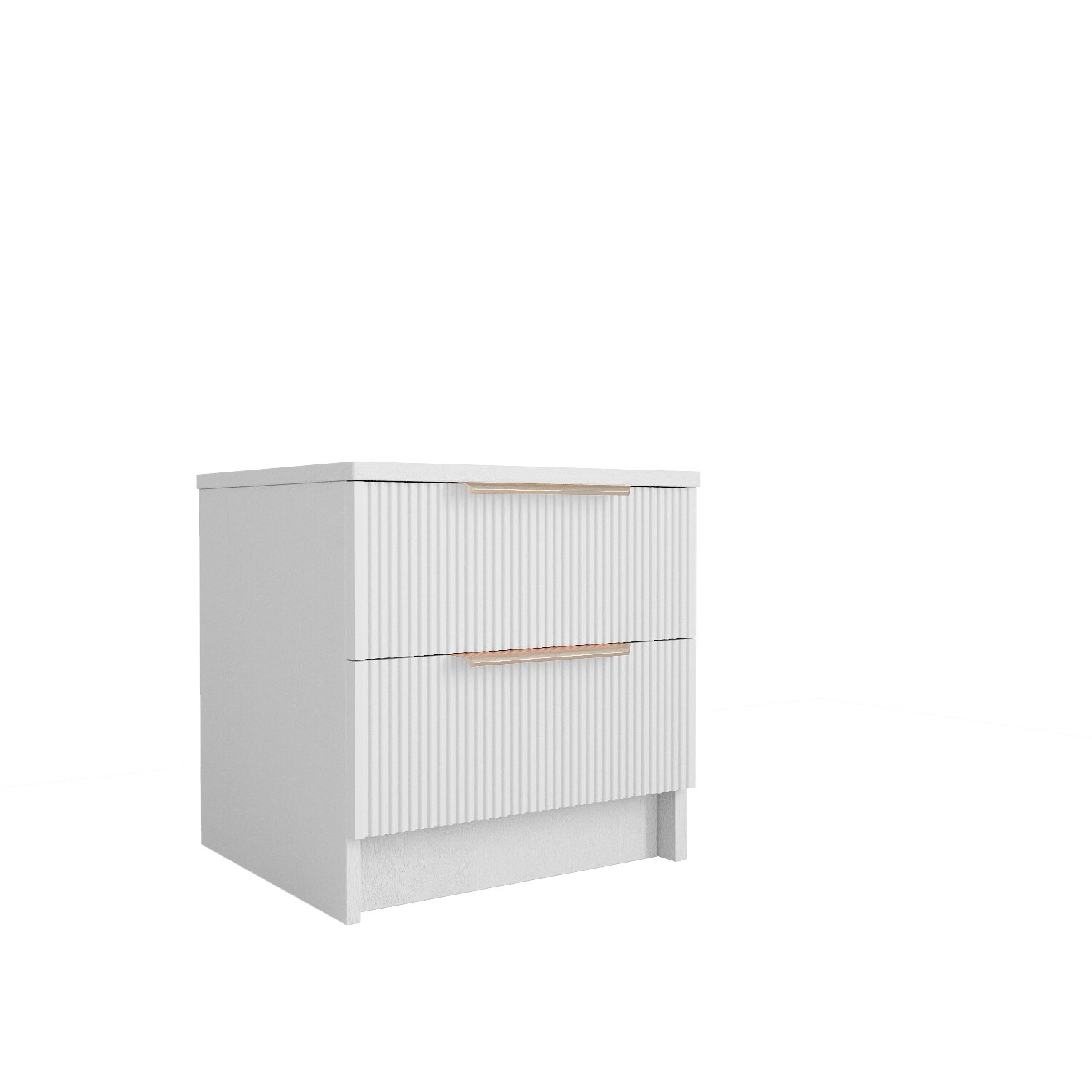 МС Лавис Тумба ТД 400.1 Белый/Белый софт-Белый софт + 2 шт. Ручка-скоба 160 профильная (золотая) (ДСВ)