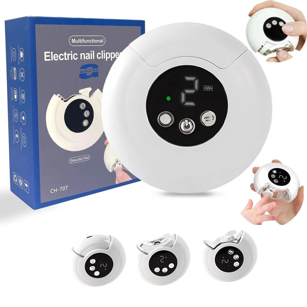 Триммер для ногтей, машинка для стрижки ногтей
