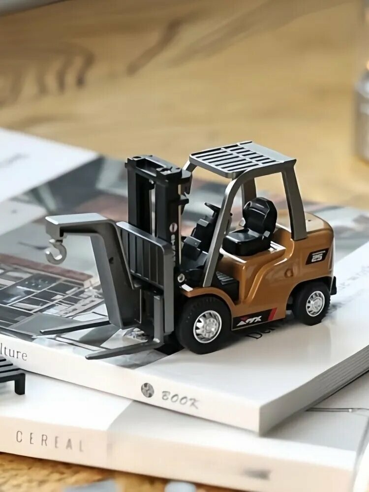 Радиоуправляемый погрузчик 1:64, металлический, для мальчиков