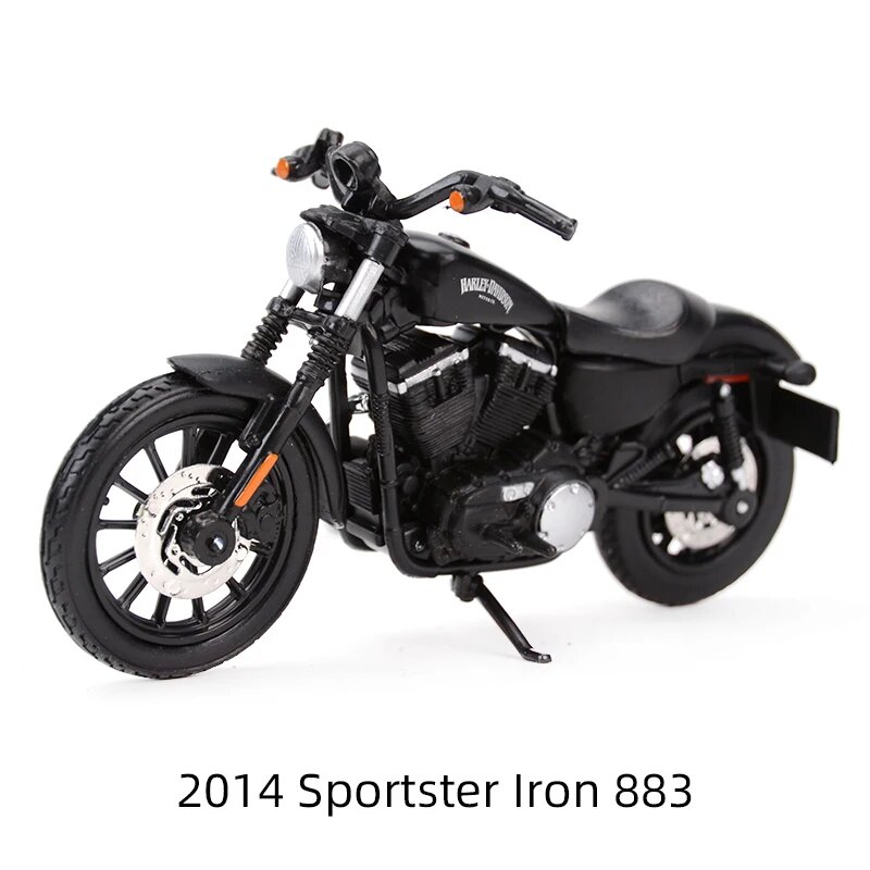 Maisto 1:18 Harley Davidson Sportster Iron 883 2018 Black