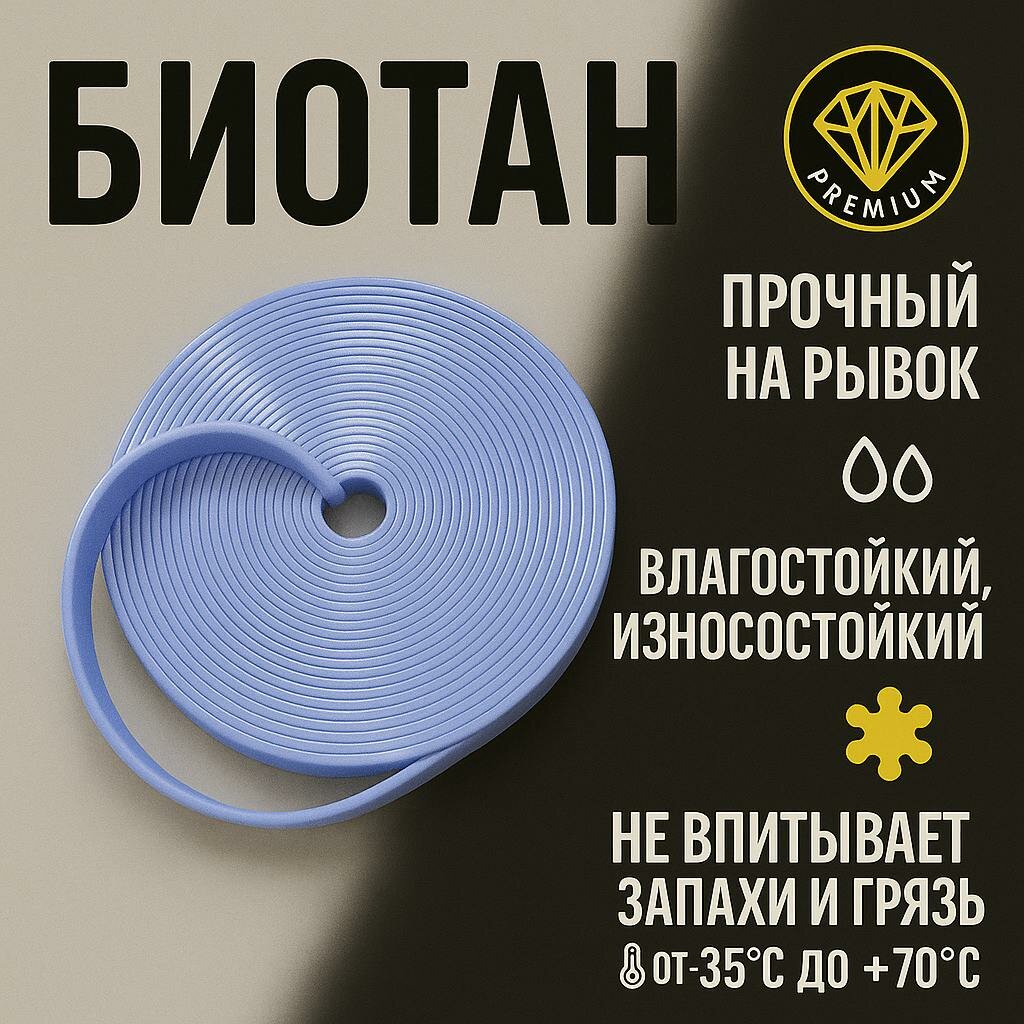 Стропа ПВХ ( Биотан с шиммером). Ширина 15 мм. Длина 5м.