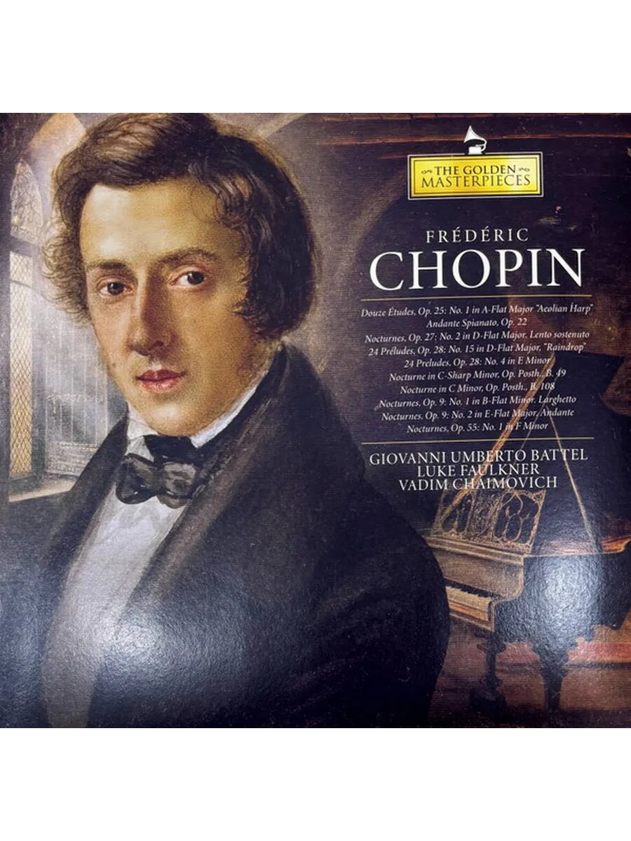 Various - Frédéric Chopin-The Golden Masterpieces