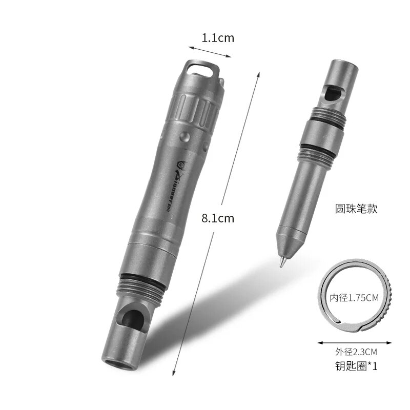 Мультитул EDC из титанового сплава Ballpoint pen style