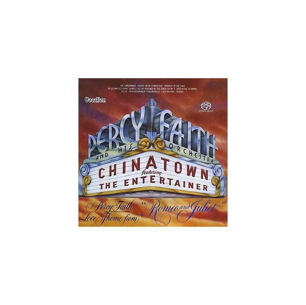 Диск Percy Faith - Chinatown (featuring The Entertainer) & Love Theme from Romeo and Juliet (SACD) (1 CD)