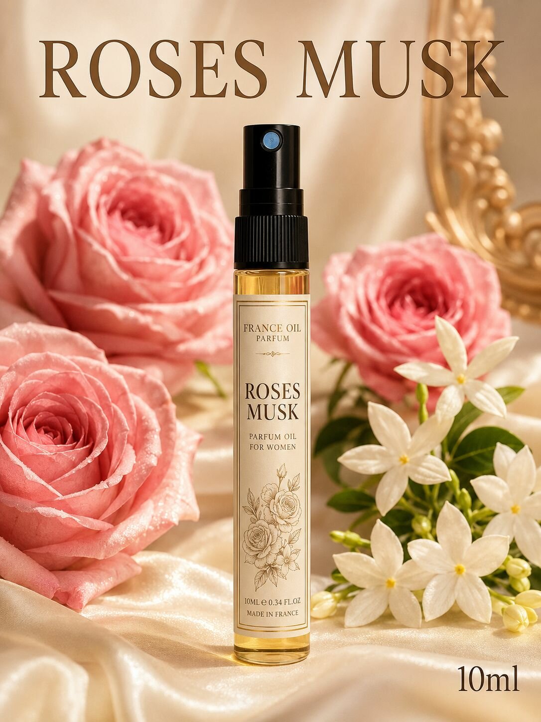 Духи масляные арабские Roses Musk / Роз Муск женские