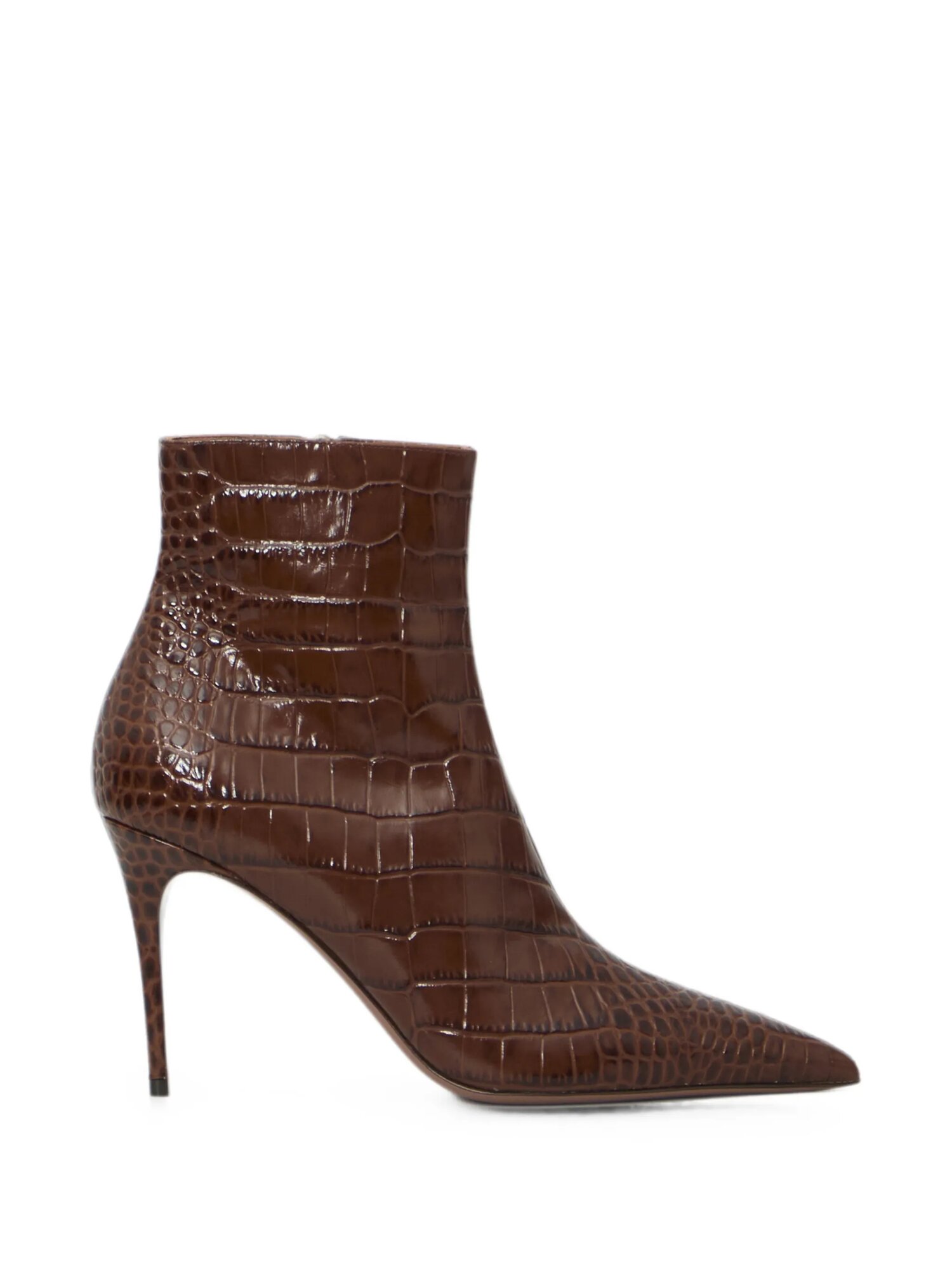 Ботинки PARIS TEXAS Vera 85 crocodile-print ankle boots
