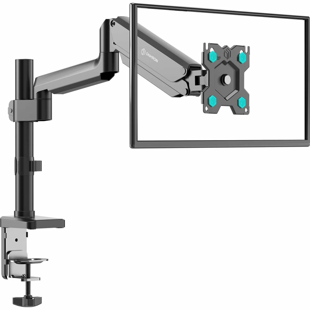 Кронштейн для монитора ONKRON 13"-34" до 12 кг, настольный, чёрный G75-B