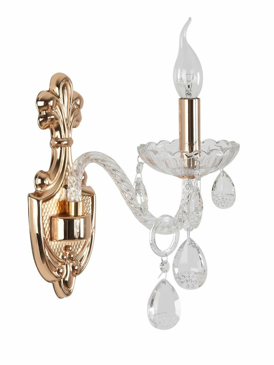 Бра настенное хрустальное Lumion 8376/1W, E14, 40Вт
