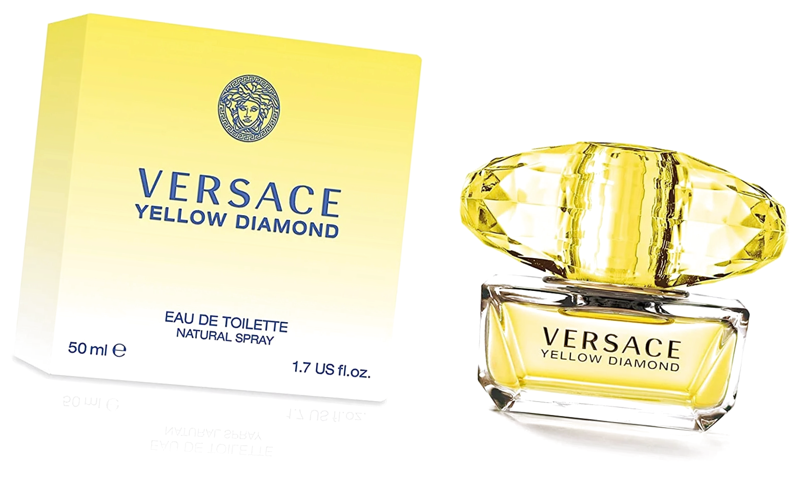 Versace Yellow Diamond туалетная вода женская 50 мл - Версаче Даймонд Желтый Бриллиант