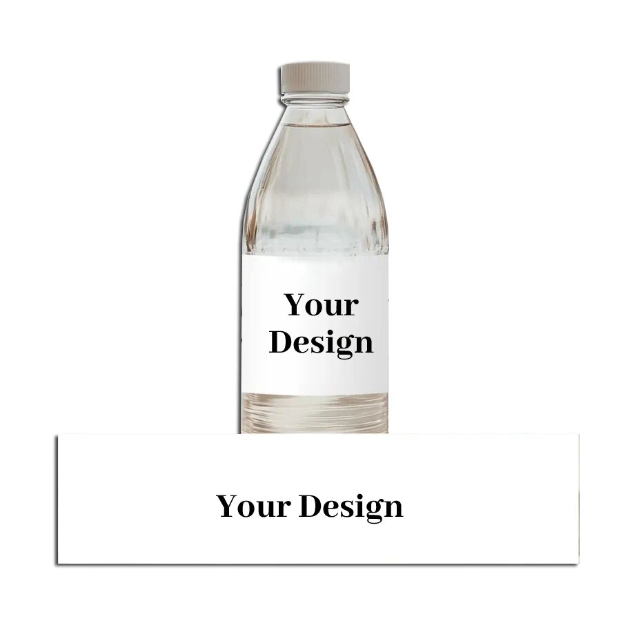 Персональные свадебные этикетки для бутылок с водой 50pcs Labels, Your Design