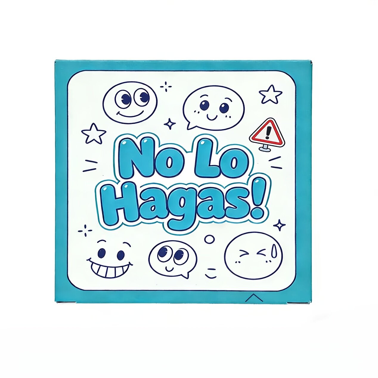Настольная карточная игра "Не говори это!" (No Lo Hagas) - карточки с заданием не произносить слово, интерактивная многопользовательская игра, забавный ледокол, быстрая реакция, для семейных вечеров и встреч с друзьями, портативная мини-дор