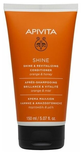 Кондиционер Apivita Shine & Revitalizing Conditioner Orange & Honey, 150 мл