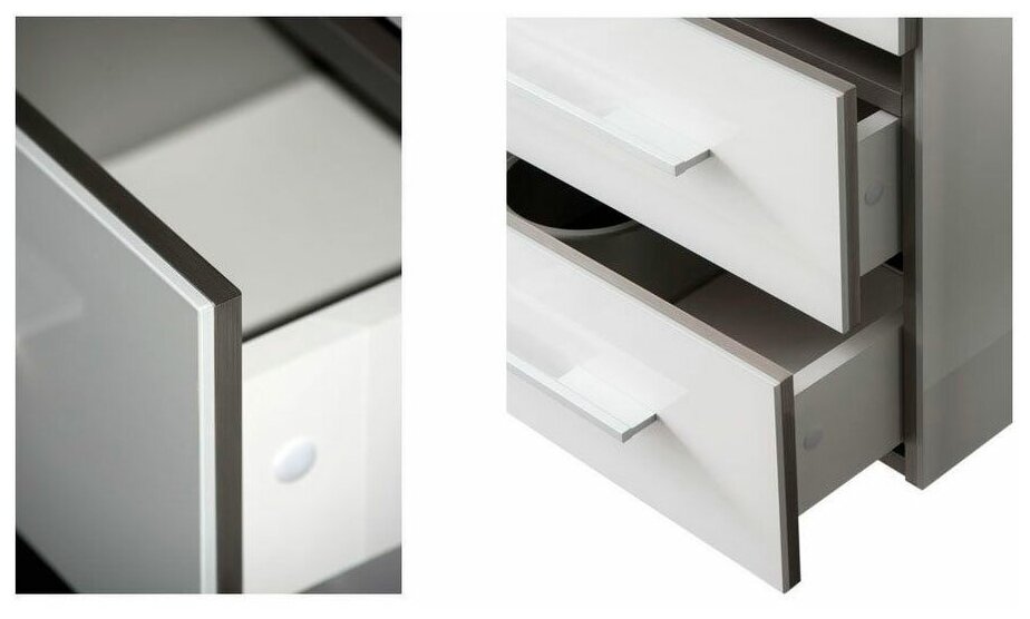 Тумба под раковину Aquanet Верона 100 (напольная 1 ящик 2 дверцы) белый (00182710)