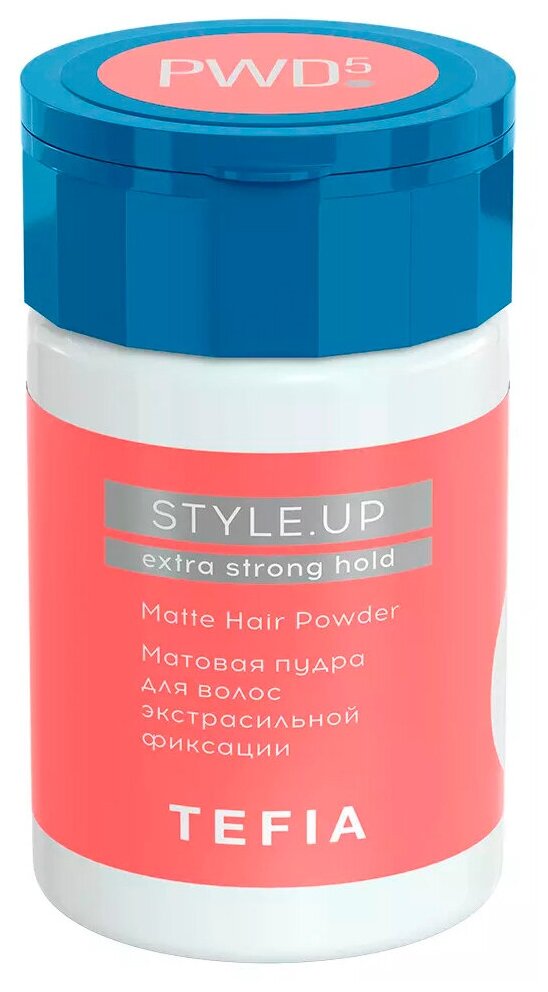 Tefia Style.Up Матовая пудра для волос экстрасильной фиксации, 8 г