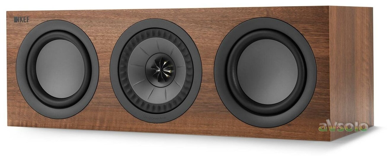 Центральный канал KEF Q250C Walnut