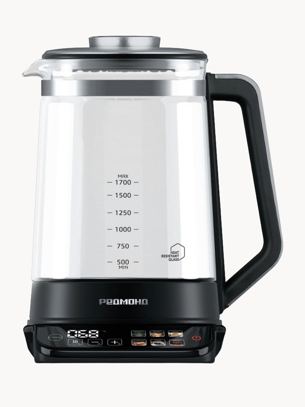 Электрический чайник редмонд KG220, 1,7 л, сенсорное управление, поддержание температуры