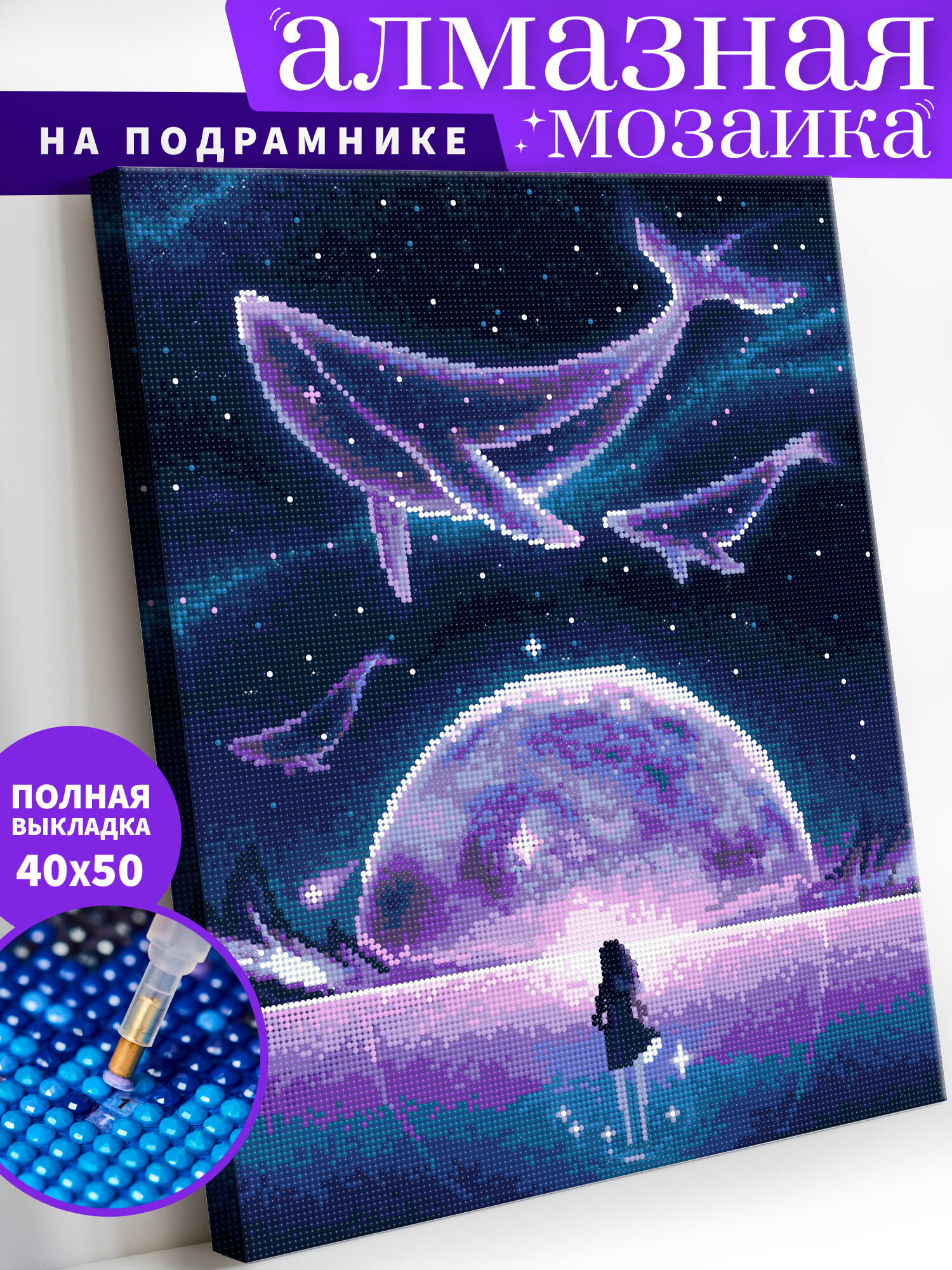 Алмазная мозаика Art on Canvas Волшебные сны (1 шт.)