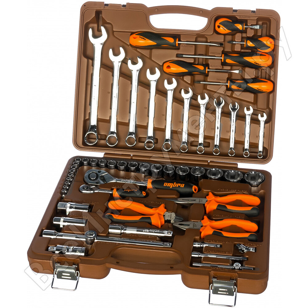 Набор инструмента Ombra OMT55S 4-32 мм 1/4" и 1/2"DR