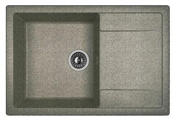 Кухонная мойка DrGans Техно 860 Базальт Искусственный камень