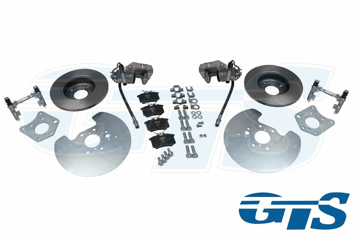 Комплект задних дисковых тормозов Lucas для а/м ВАЗ 1118 без АБС (не вентилируемые)