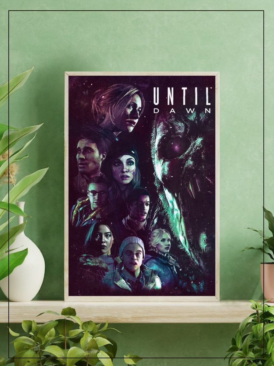 Постер "Until Dawn. Герои" — фото 1