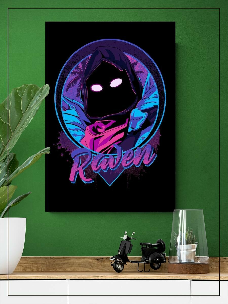 Постер "Retrowave. Raven" — фото 1