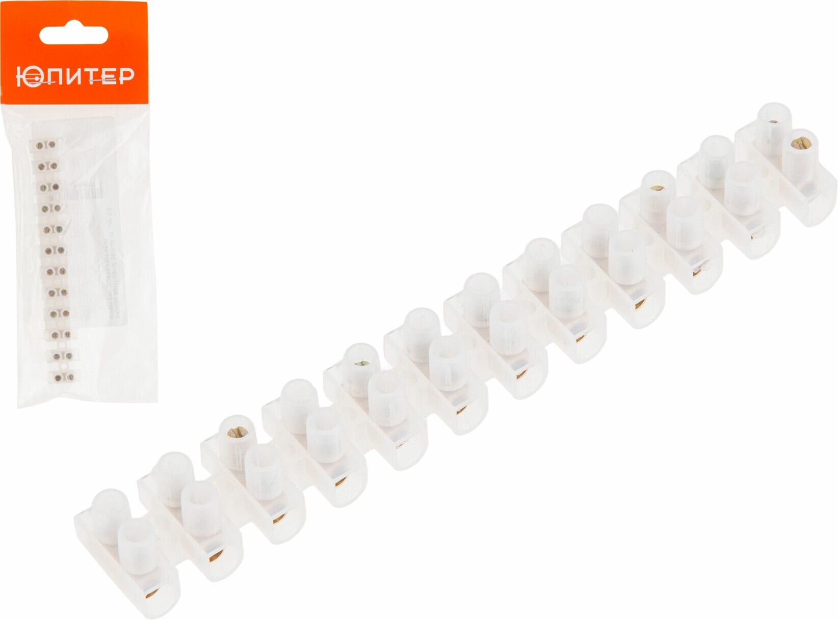 Колодка клеммная ЗВИ-6А 12 пар ПЭ Юпитер (JPZ1-7207-05-01)