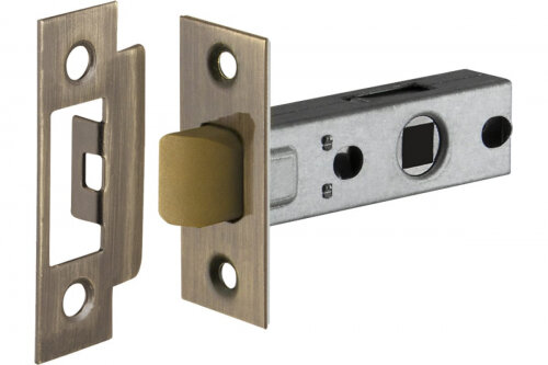 Защелка врезная Ajax PLASTLP45-8 (LP45-8) ABG зеленая бронза