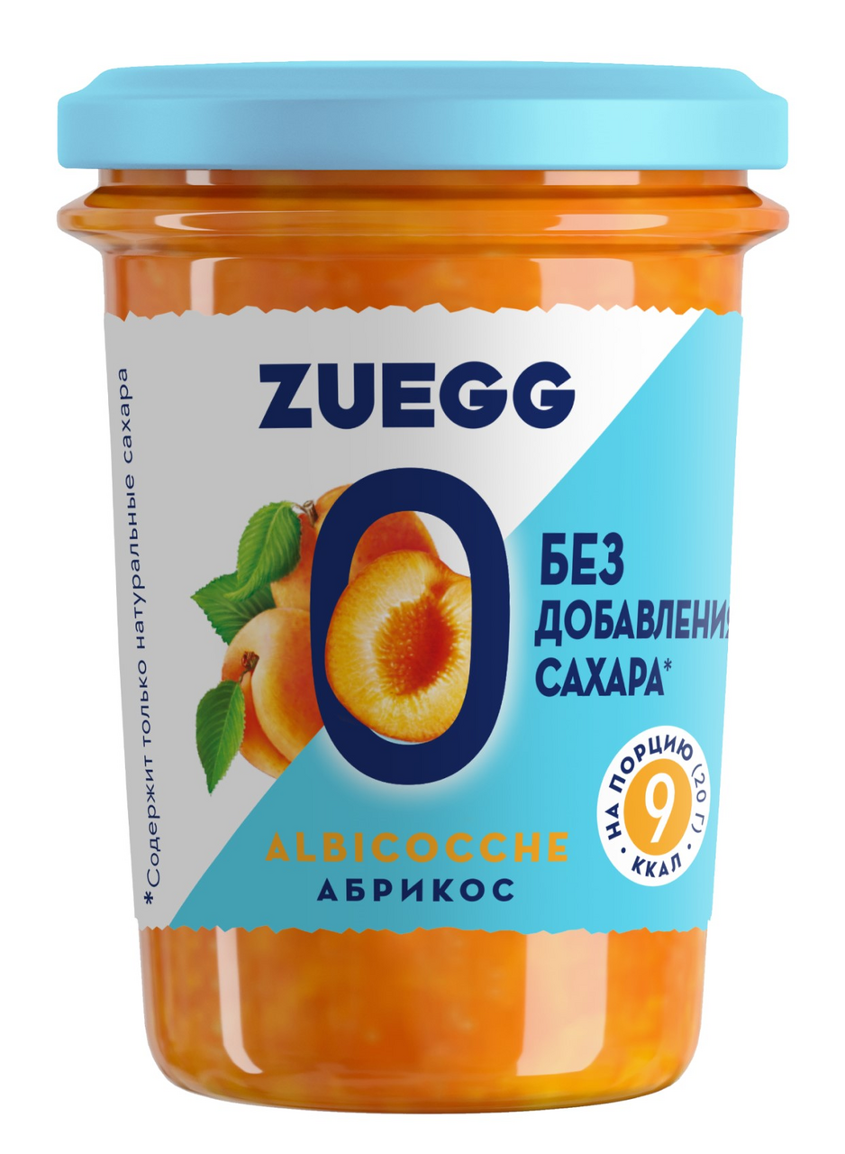 Конфитюр Zuegg Абрикос без сахара, 220г