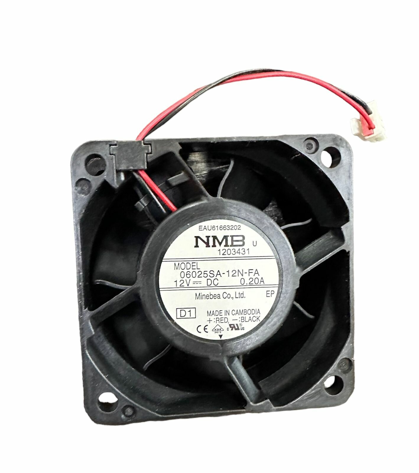 Моторчик 06025SA-12N-FA 12V сушильной машины LG EAU61663202