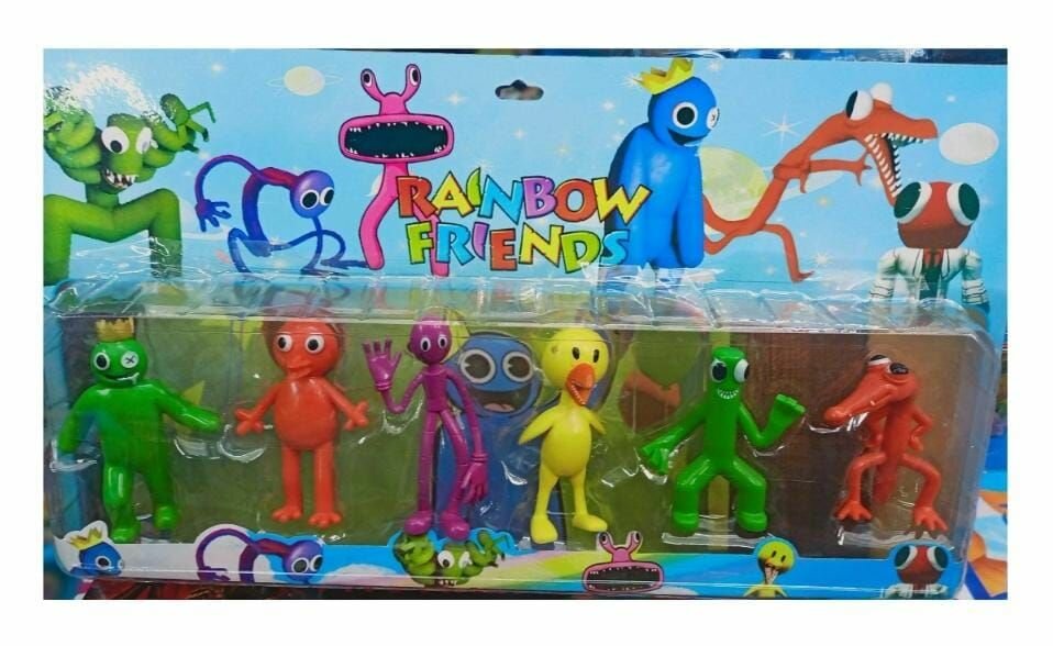 Набор фигурок Радужные друзья 6 шт в коробке, арт. ym2903