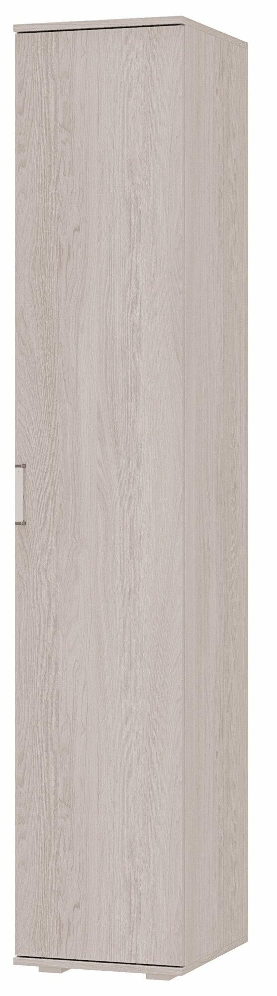 Пенал BTS Bella, ЛДСП, 40х47х212см, дизайн современный, ясень белый