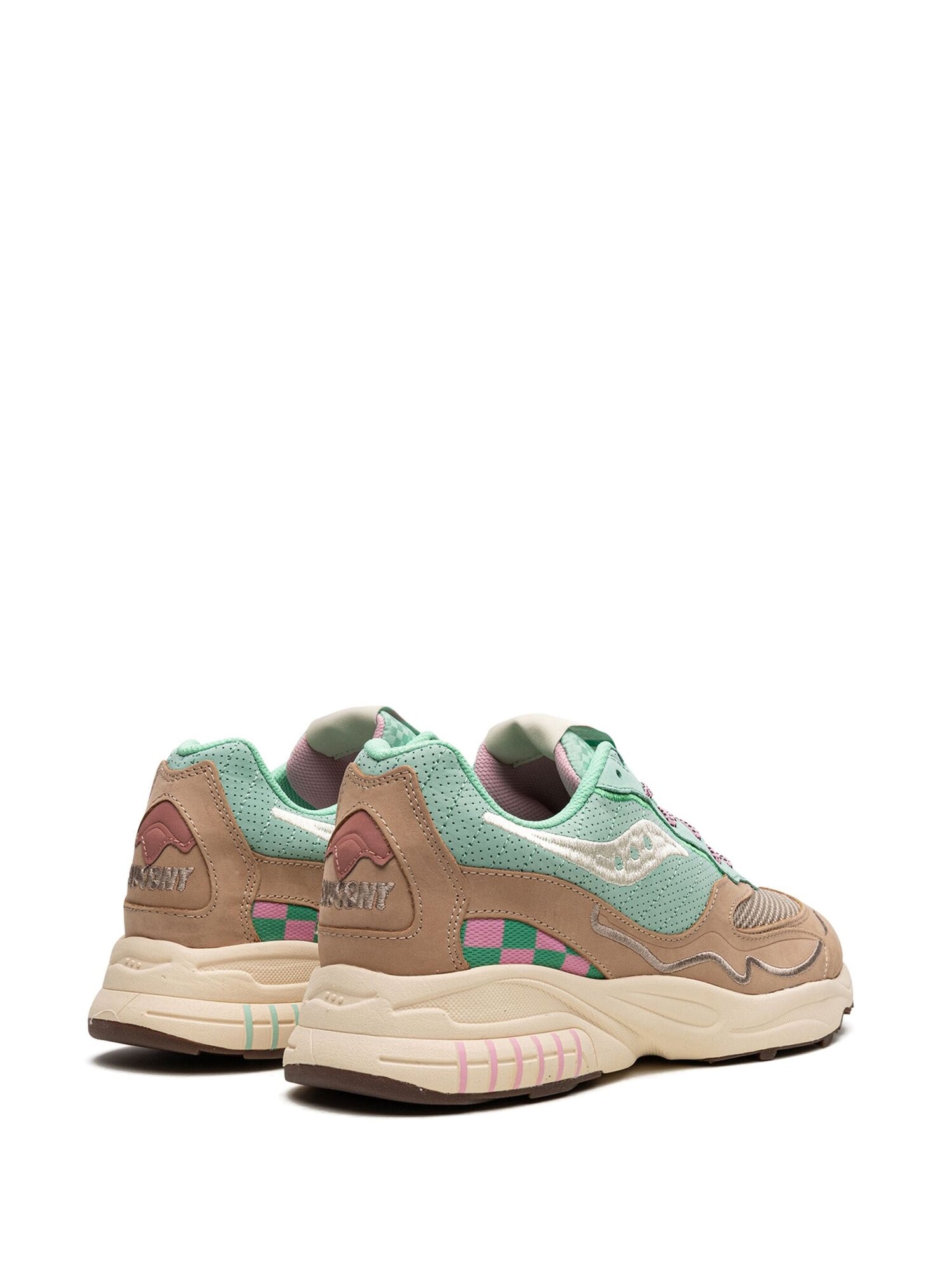 Кроссовки saucony 3D Grid Hurricane, размер 13 US, brown — фото 1