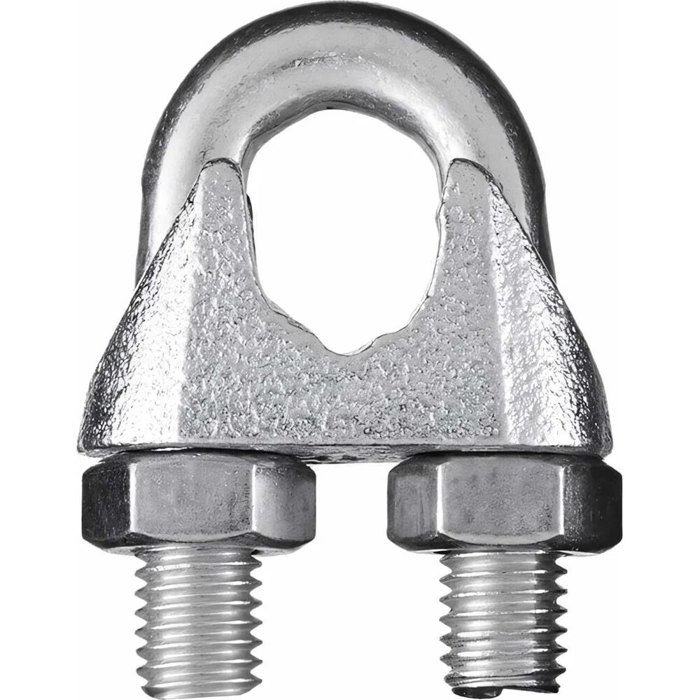 Зажим троса STAYER DIN 741, 8 мм, 60 штук, оцинкованный 30535-08