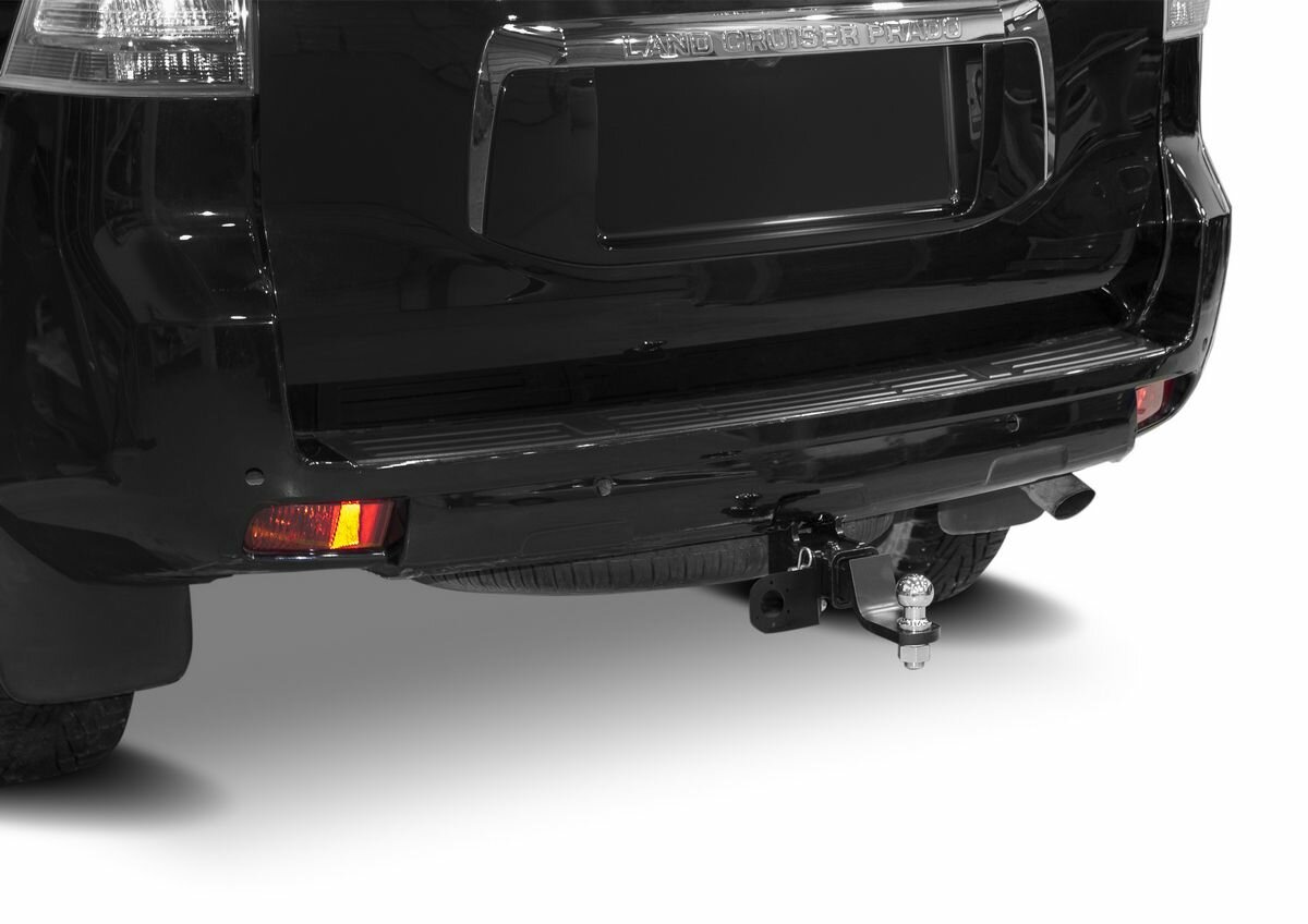 Фаркоп Berg для Toyota Land Cruiser Prado 120 2002-2009/Land Cruiser Prado 150 2009-2020 2020-н. в, шар E, 2200/120 кг, F.5714.003