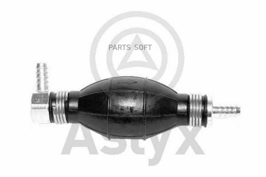 AS200626 ASLYX AS200626 ASLYX насос подкачки ручной - груша 8mm/8mm (Г-образный)