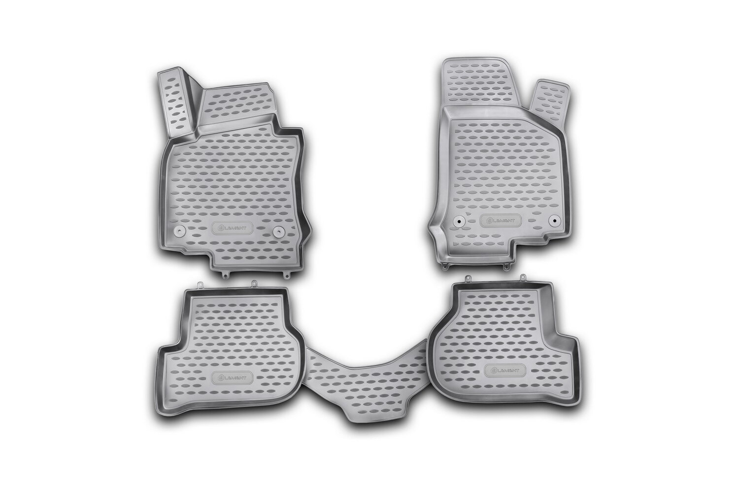 Коврики 3D в салон для VW Golf VI 04, NLC.3D.51.26.210KH