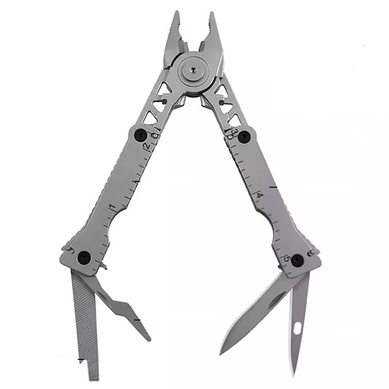 Складной многофункциональный инструмент 9 в 1 из стали 420