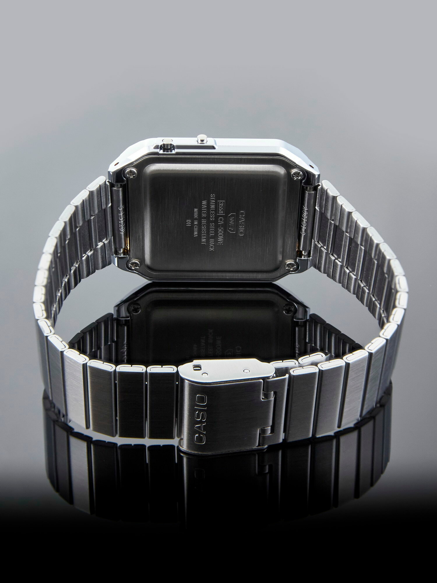 Наручные часы CASIO Классика, хром — фото 1