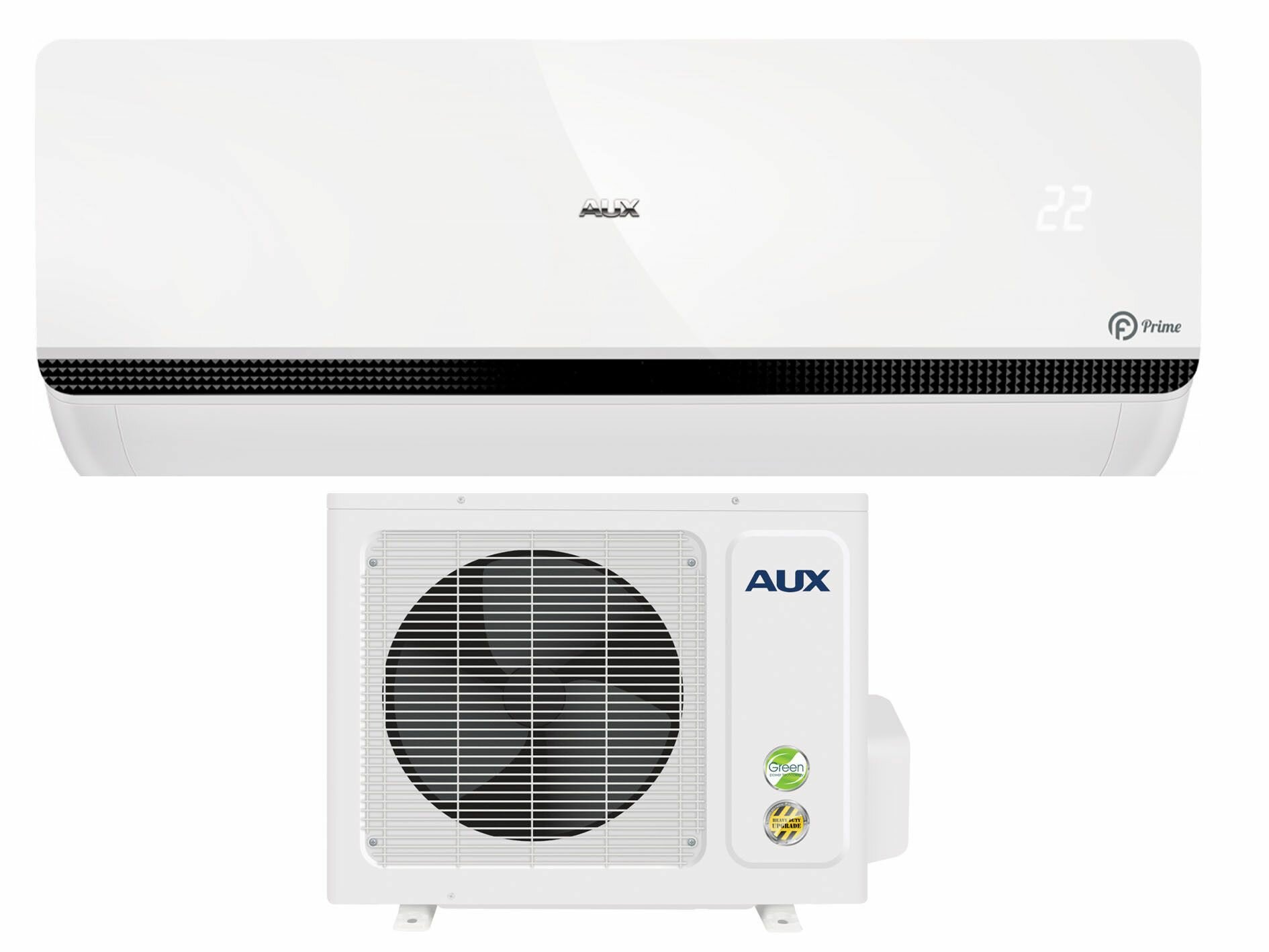 Сплит система AUX ASW-H18A4/FP-R1, комплект, неинвертор, белый, до 50 м