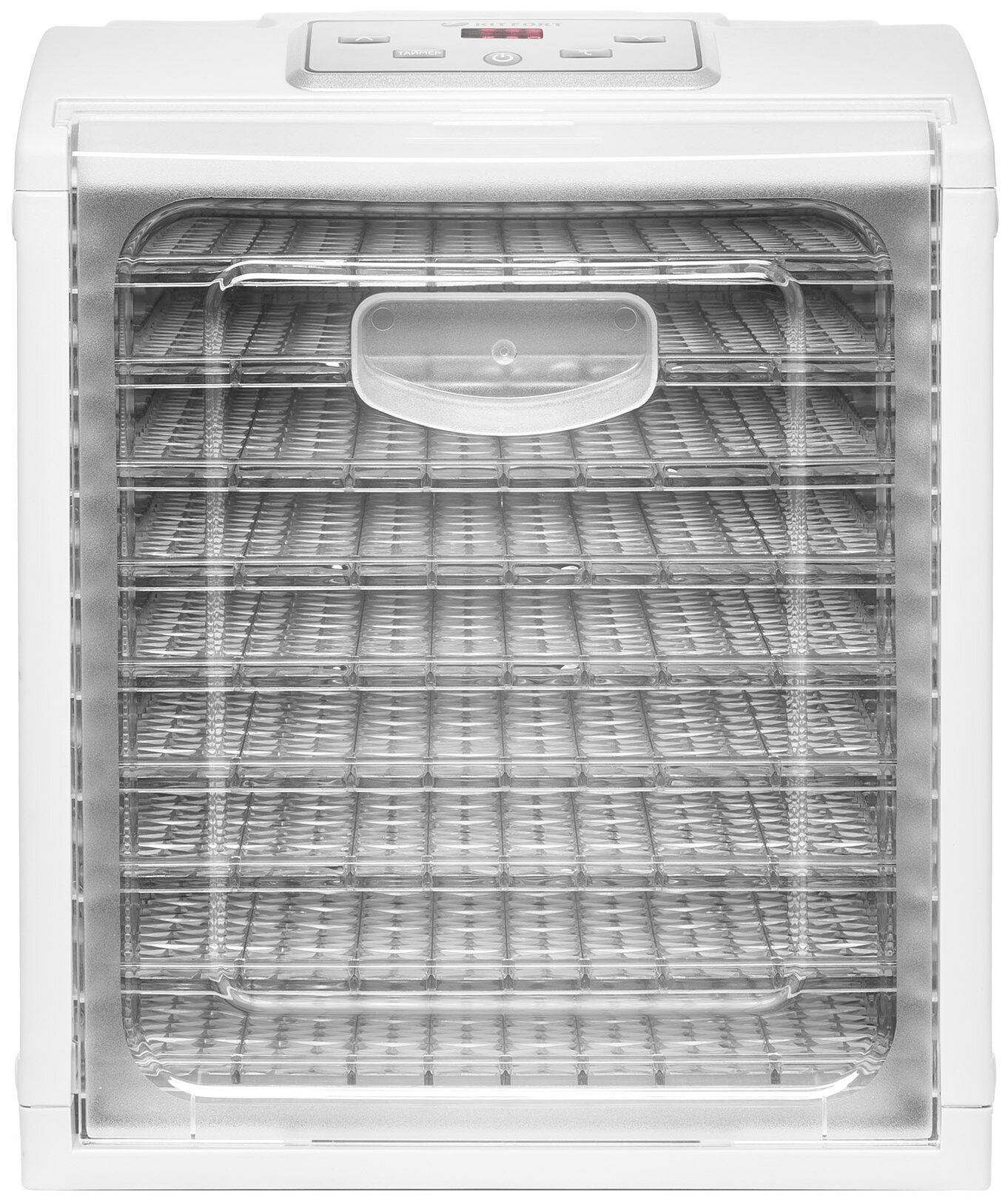 Сушилка для овощей и фруктов Kitfort Kt-1909, 700 Вт, 9 ярусов, белая Kitfort 4634891 .