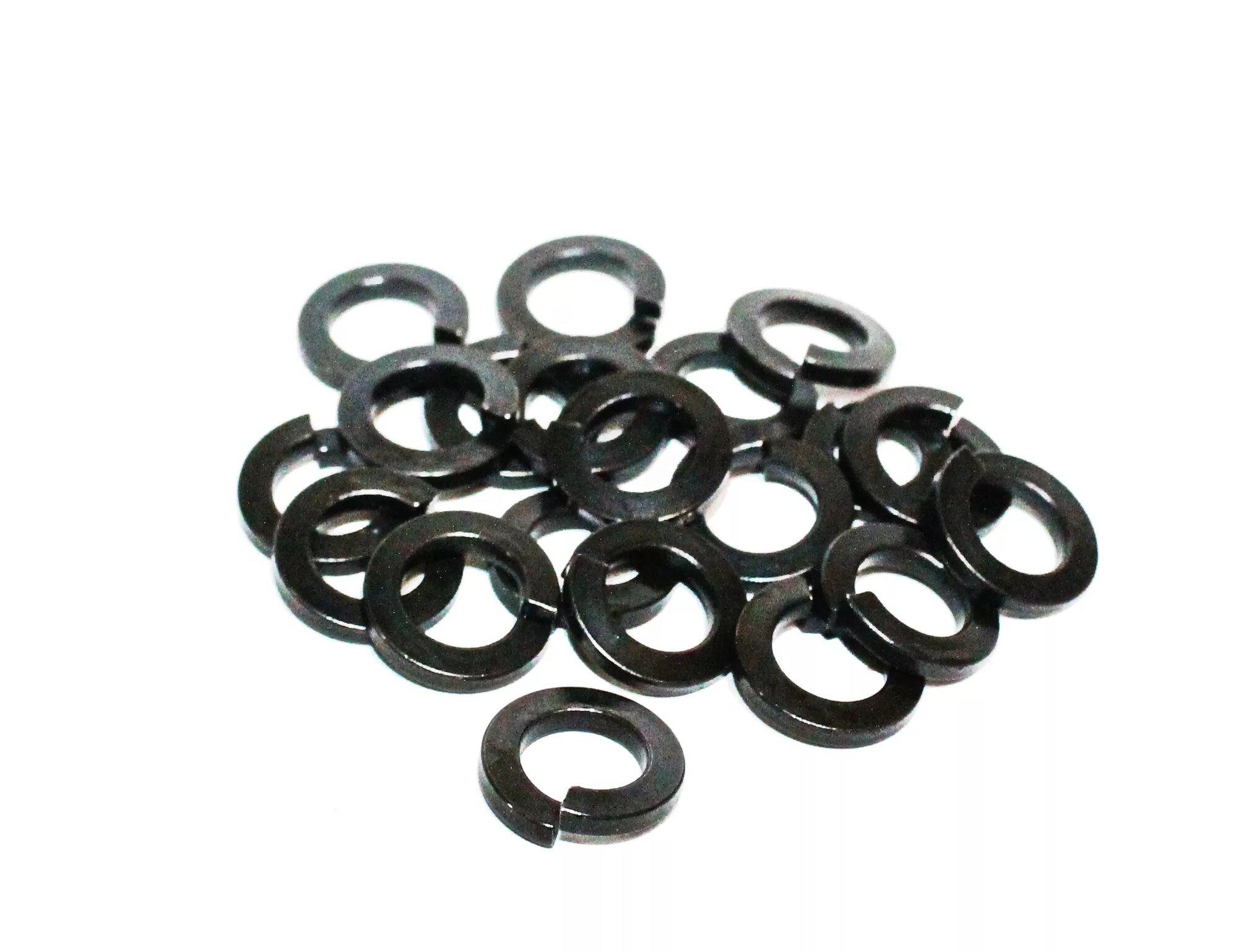 Шайба гровер d 8 черная БелЗАН, 20 шт