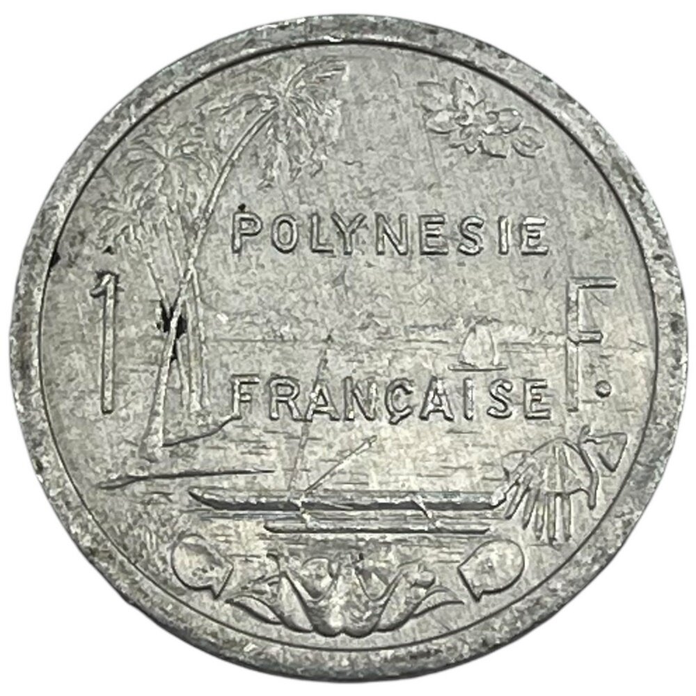 Французская Полинезия 1 франк 2007 г.